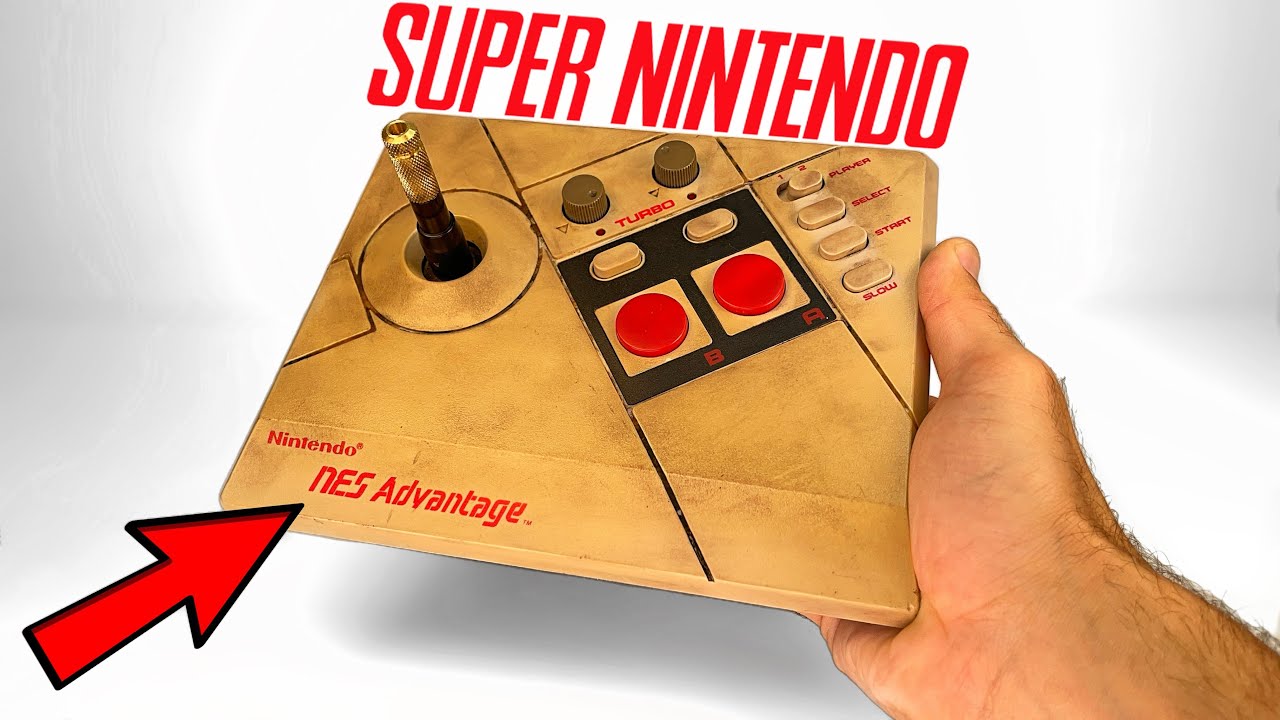 Yellowed NINTENDO Advantage Restoration - YouTube