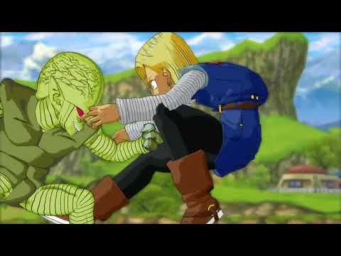 Android 18 Belly Punch