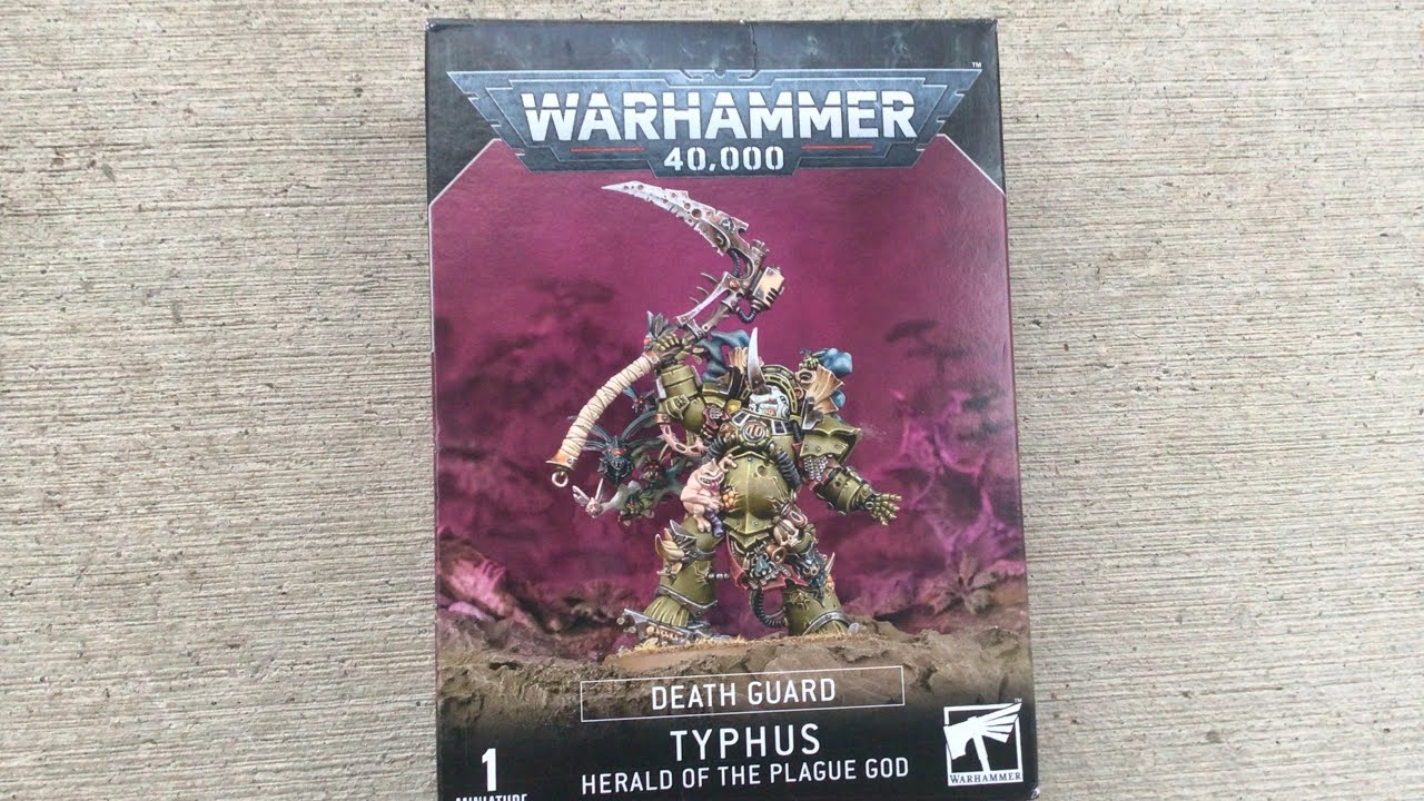 Warhammer 40k Typhus Herald of the Plague God - YouTube