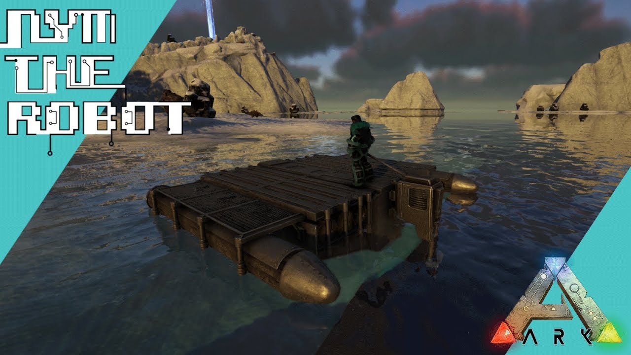 Ark New Motor Boat! - YouTube