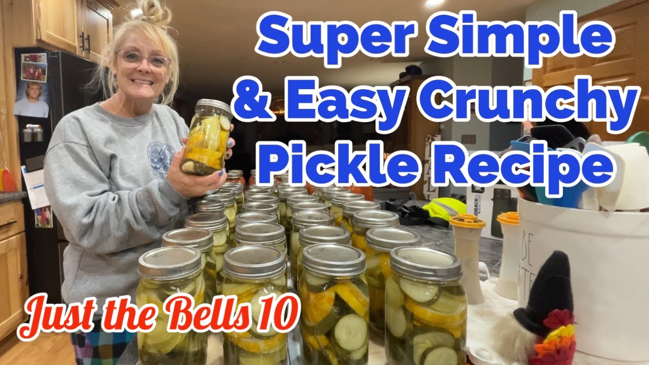 Super Easy & Amazing Pickle Recipe! - YouTube