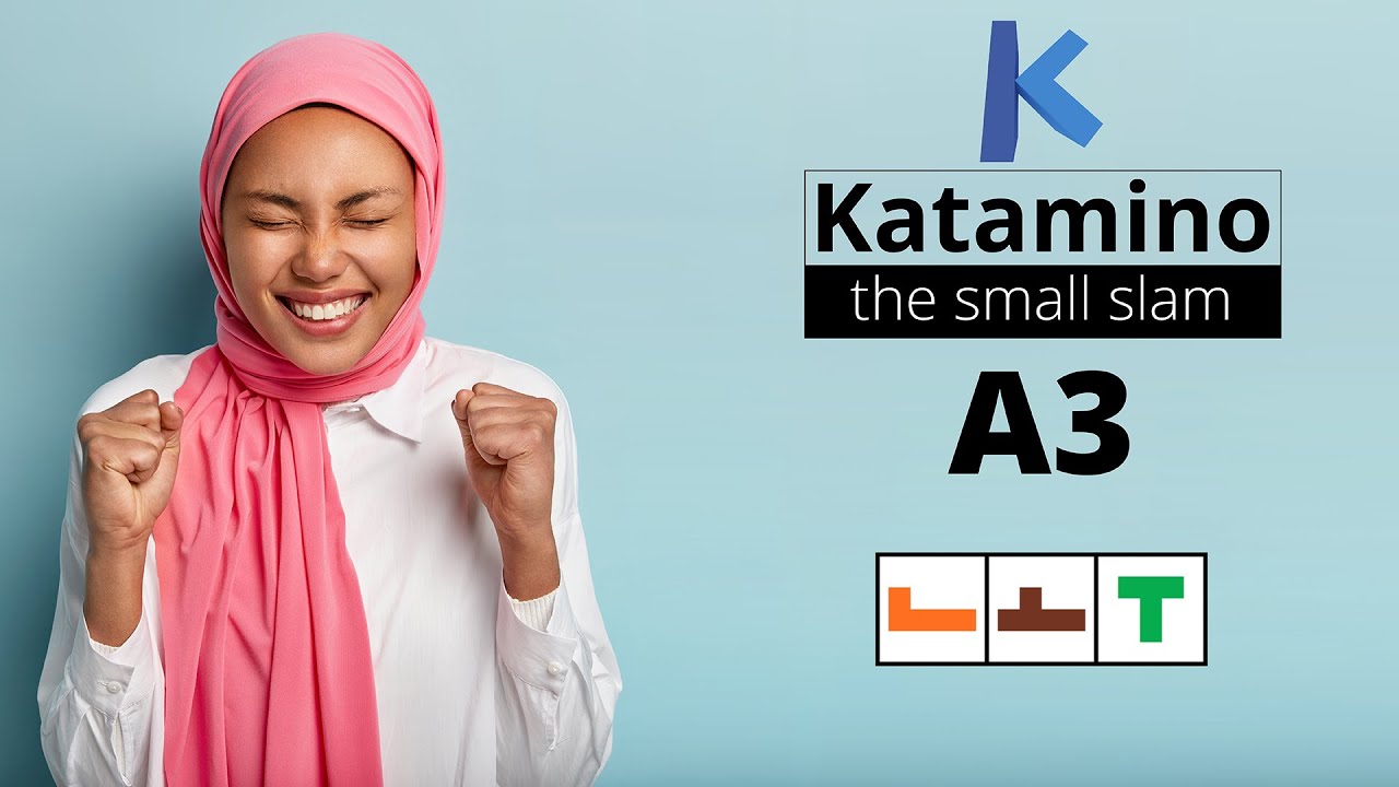 Solving A3 of The Small Slam - Katamino, how to - YouTube