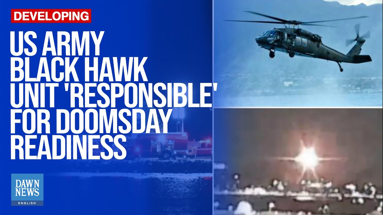 Washington Crash: US Army Black Hawk Unit Was Responsible For Doomsday ...