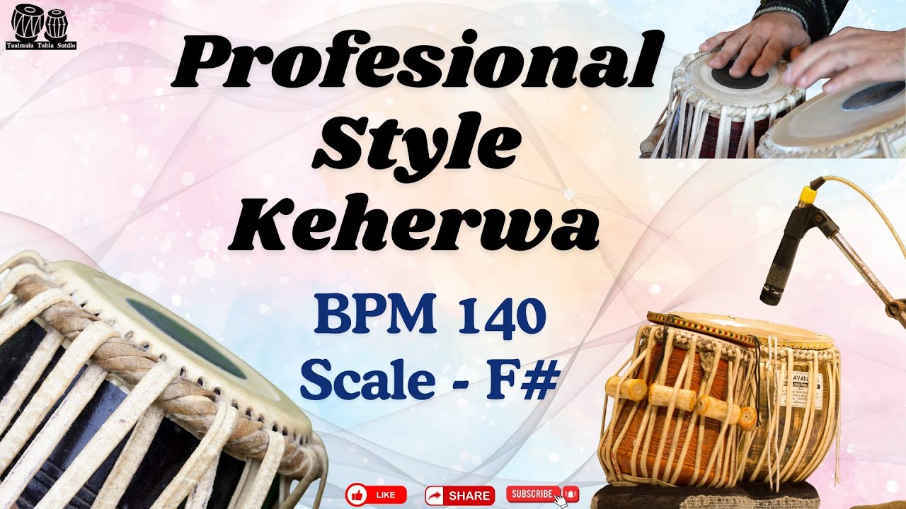 Professional Style Keherwa Loop - Taalmala Tabla Studio - Free Loops ...