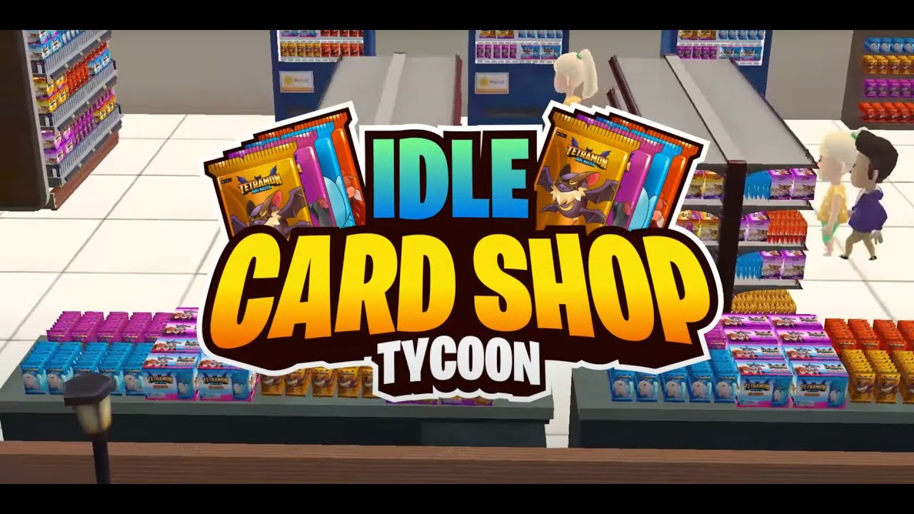 Best Card Shop In Town/ TCG Card Shop Sim - YouTube