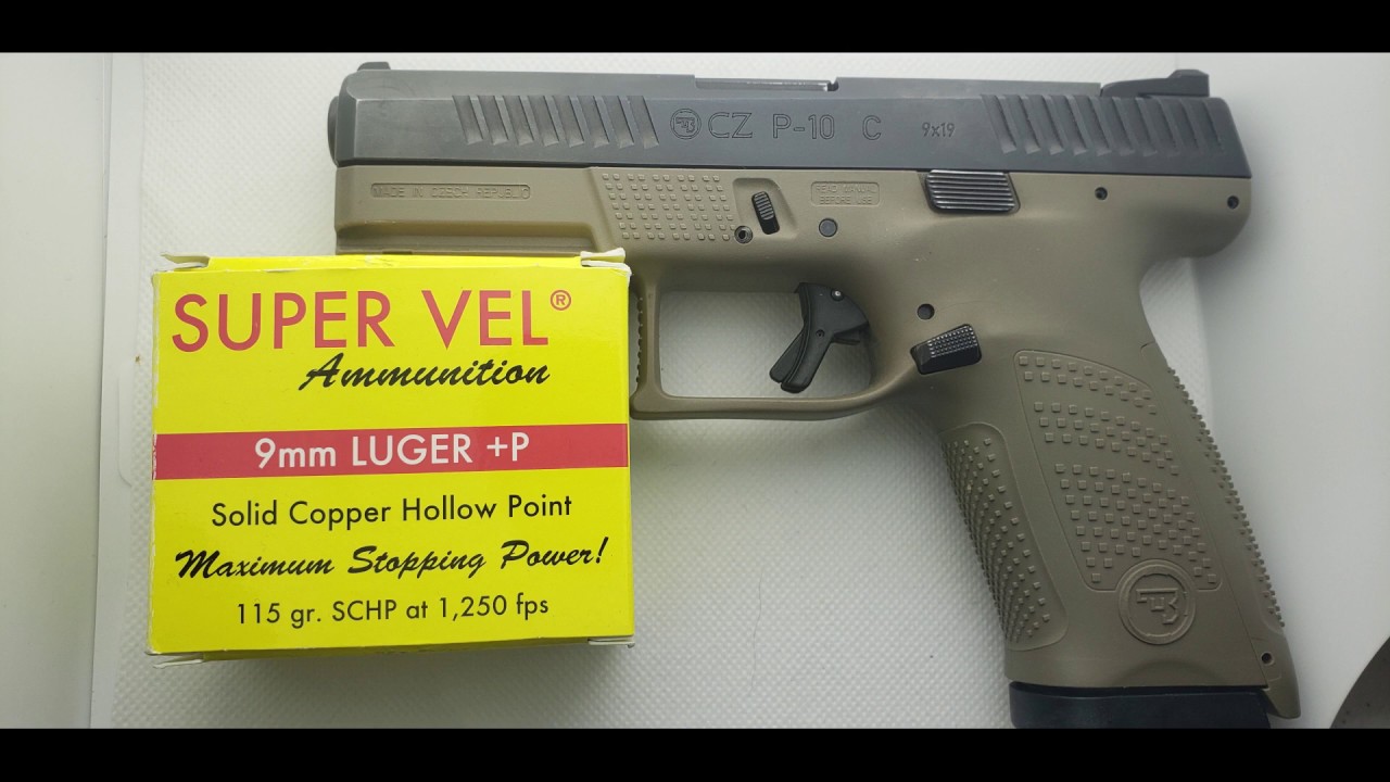 Super Vel 9mm 115gr +p Gel Test - YouTube