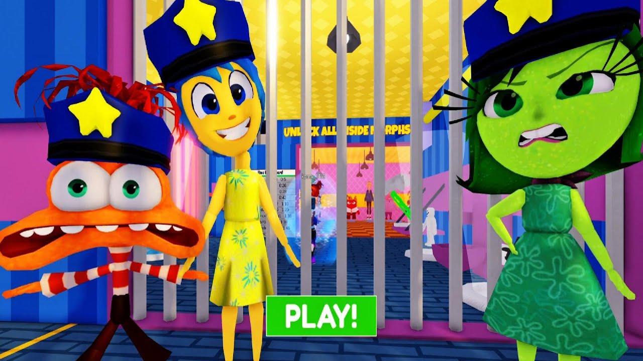 Emotions Unleashed: Police Family's Obby Escape from Prison! - YouTube