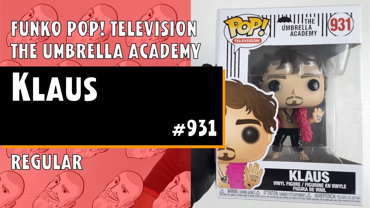 Funko Pop The Umbrella Academy - Klaus - 931 // Just One Pop Showcase ...
