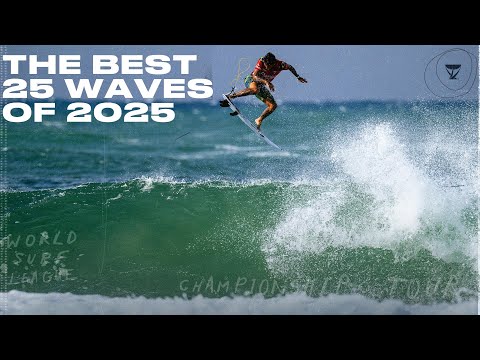 THE BEST 25 Waves of the 2025 Championship Tour