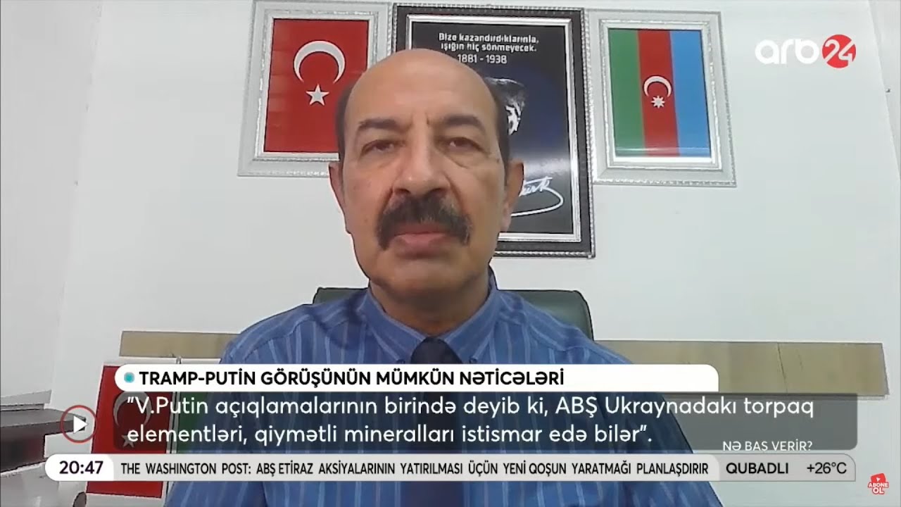 Hasan Oktay - İsmail Cingöz - Trump-Putin Alaska görüşmesi - Arb24 TV ...