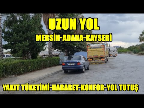 UZUN YOLDA FORD ESCORT NE KADAR YAKTI ? HARARET KONFOR VE DİĞER HERŞEY BU VİDEODA