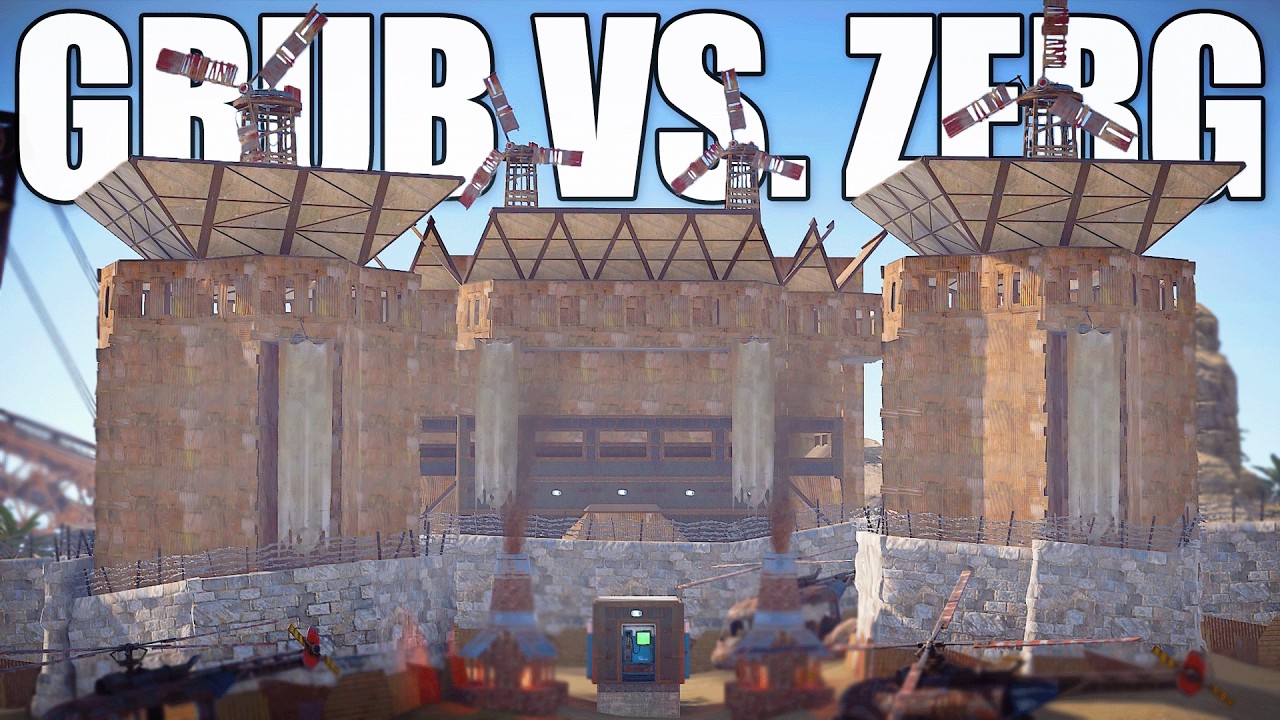 I tried grubbing the highest pop server in rust.... - YouTube