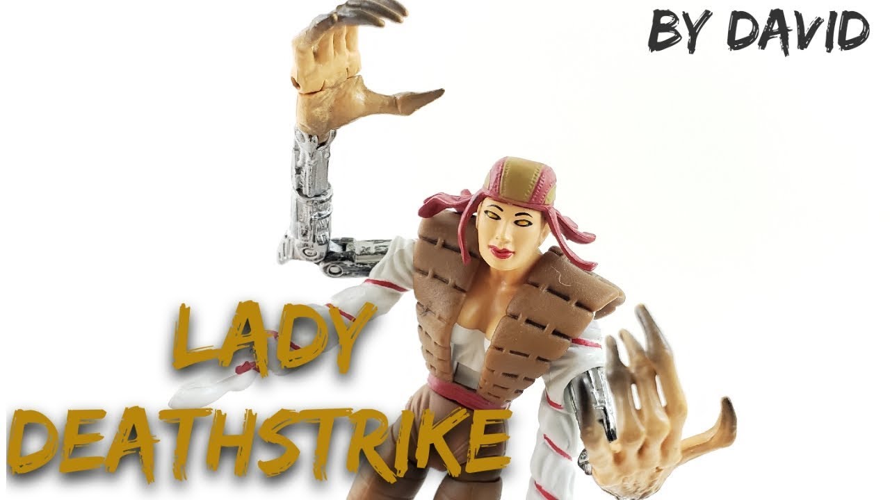Marvel Legends Toy Biz Onslaught Series Lady Deathstrike Review - YouTube