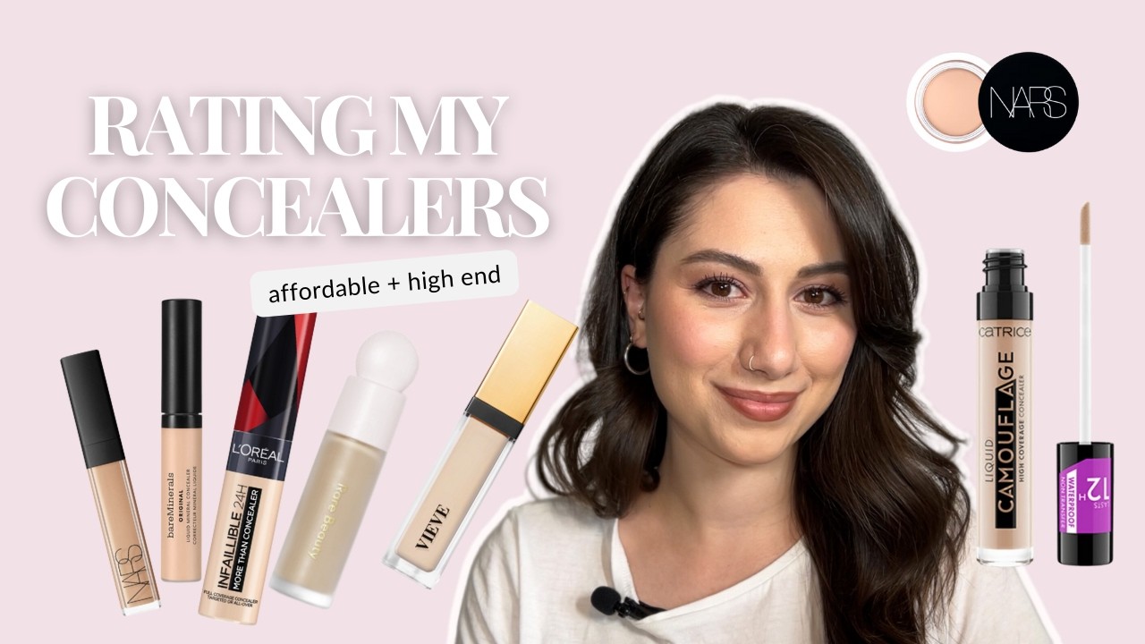 Makeup Artist Rates Concealer Collection - YouTube