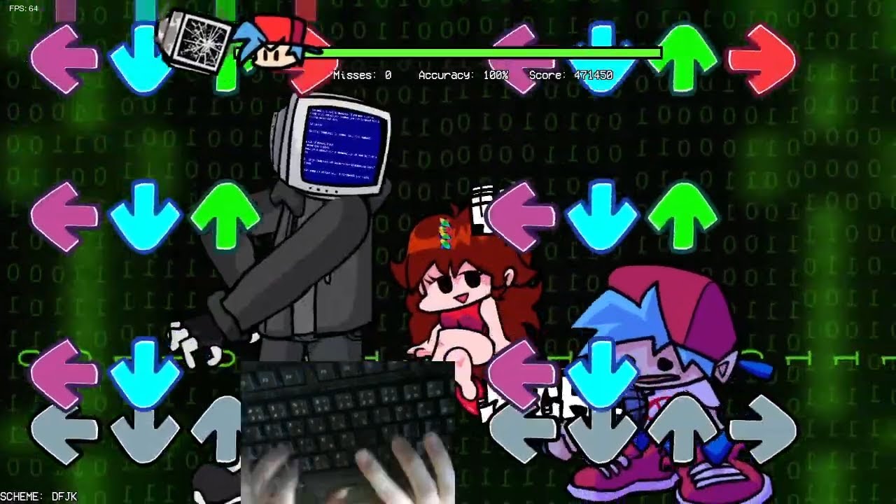 [Friday Night Funkin'] SYSTEM CRASH (VS Cyrix) Full Sick (100% FC ...