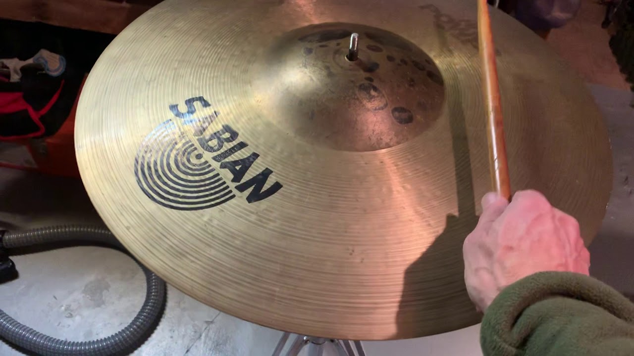 Sabian 22" HH Power Bell ride - YouTube