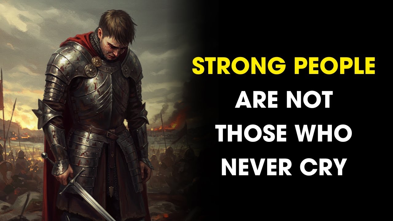 Strong People Are Not Those Who Never Cry | Motivation Daily | The Life ...