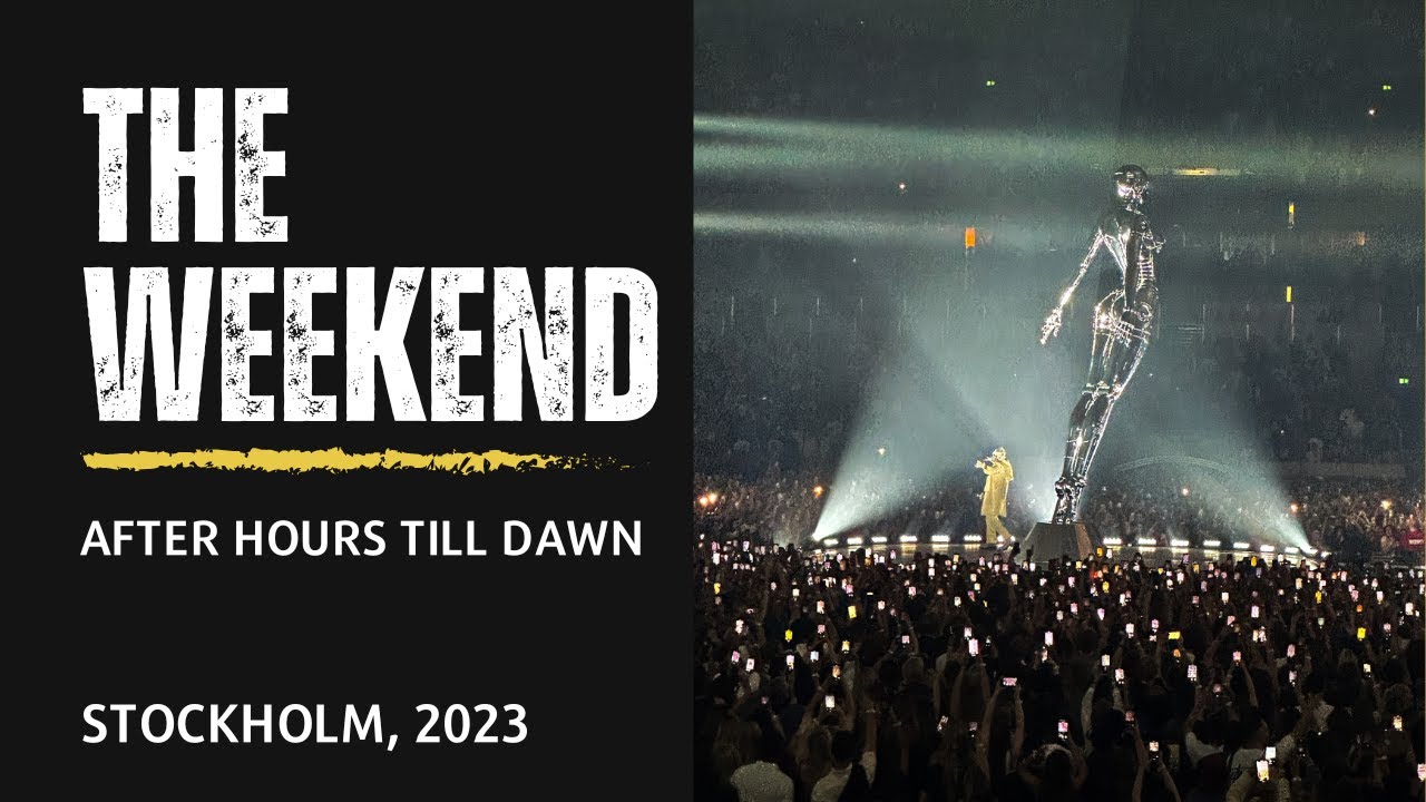 The Weeknd (Live) - After hours | After hours till dawn tour | Tele 2 ...