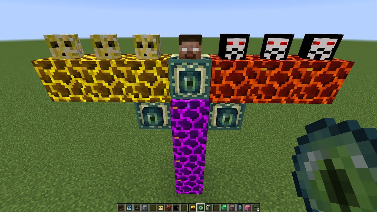 what if you create a HACKER CREEPER HEROBRINE in MINECRAFT - YouTube