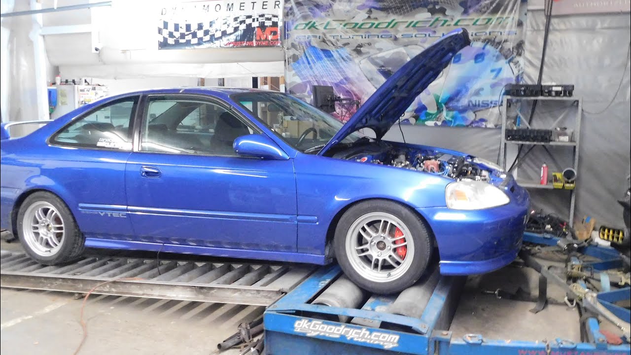 B20Vtec Gets Tuned - YouTube