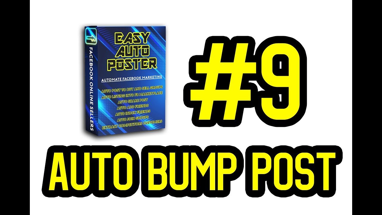 Easy Auto Post #9. AUTO BUMP POST! - YouTube