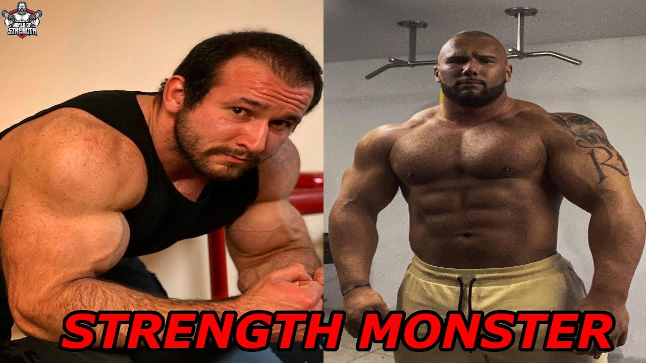 Strength Monster - Crazy Strong Lifts - YouTube