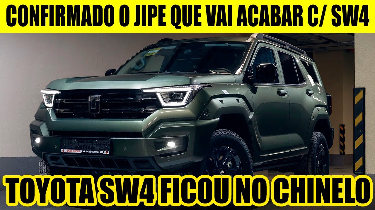 CONCORRENTE DO TOYOTA SW4, GWM TANK 400 JÁ ESTÁ EM TESTES NO BRASIL ...