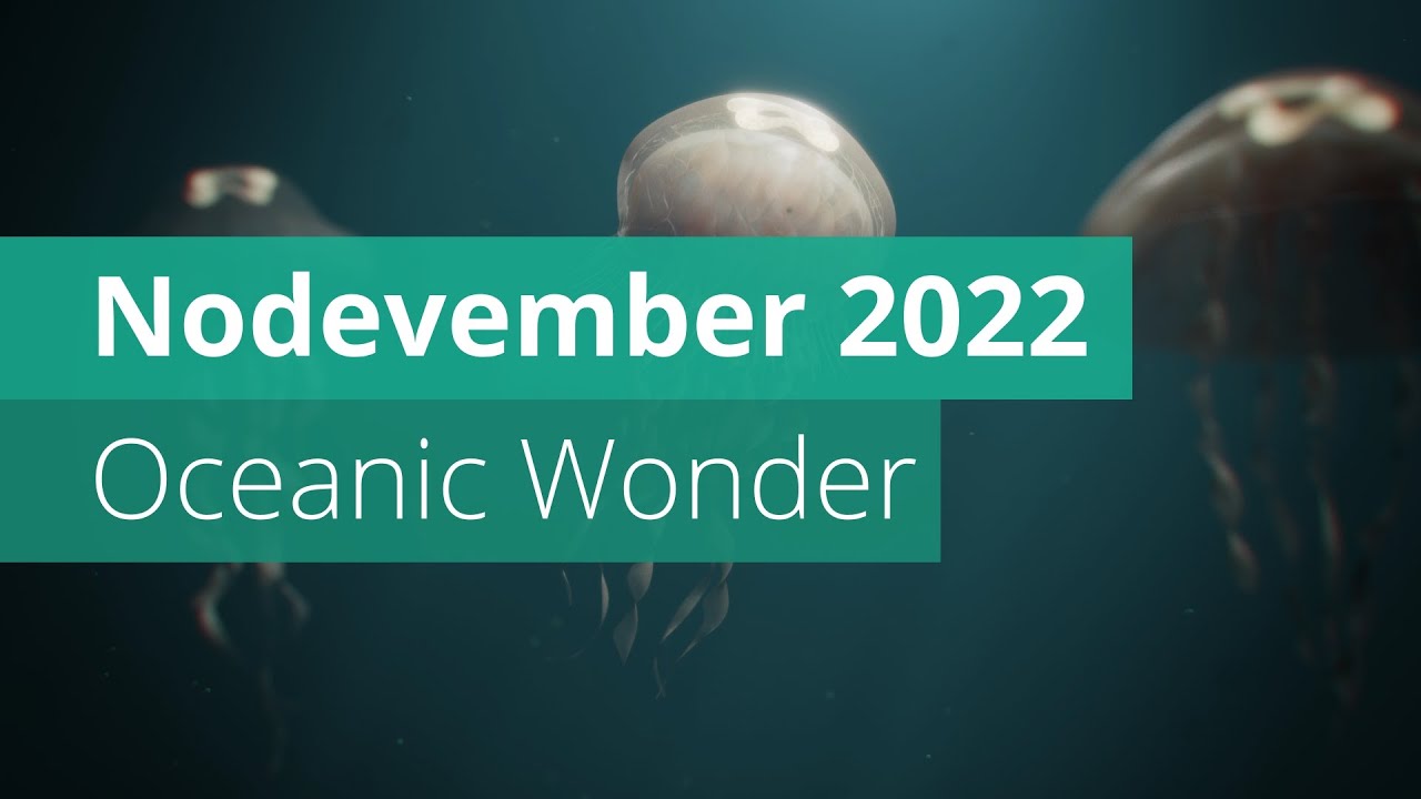 Oceanic Wonder Nodevember 2022 | Blender Timelapse - YouTube