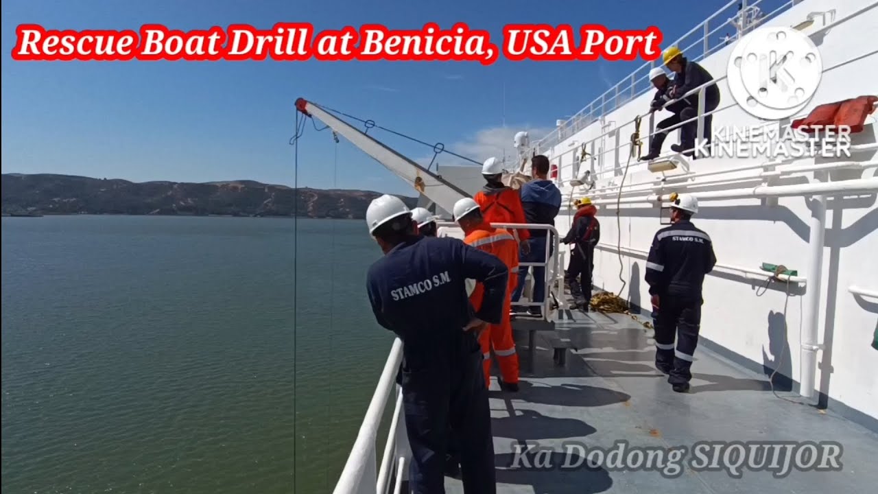 Rescue Boat Drill - YouTube
