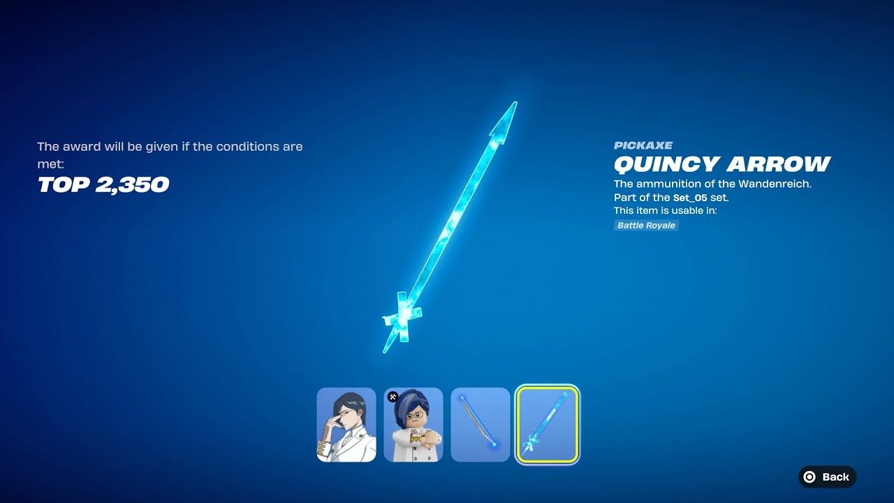How To Get Quincy Arrow Pickaxe NOW FREE In Fortnite! (Free Quincy ...