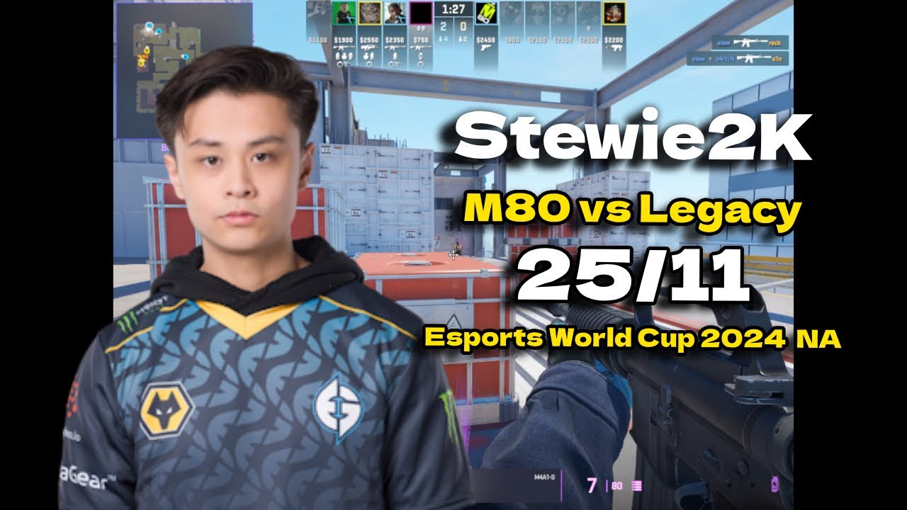 Cs2 Pov Legacy Stewie2k 25 11 Vs M80 Vertigo Esports World Cup 2024