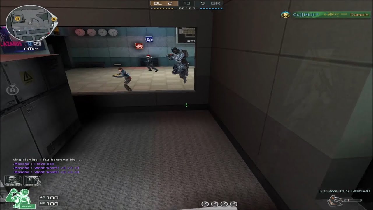 [crossfire west] Ghost mode with Axe Cfs Festival, Kukri Jade, etc ...