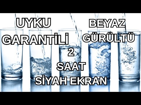 Bardaktan Su Dökme Sesleri ASMR Rahatlama ve Stres Atma Uyku Garantili 2 Saat