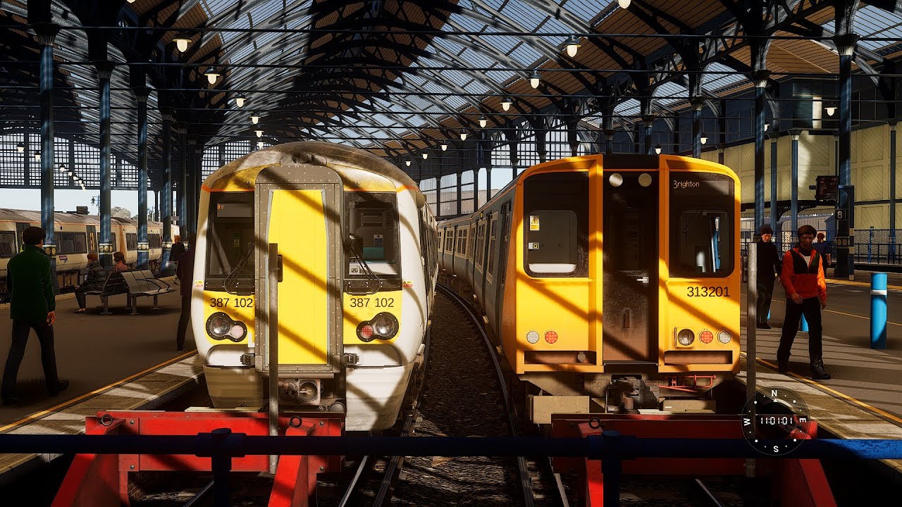 Class 313(201) TSW2! Seaford - Brighton. - YouTube