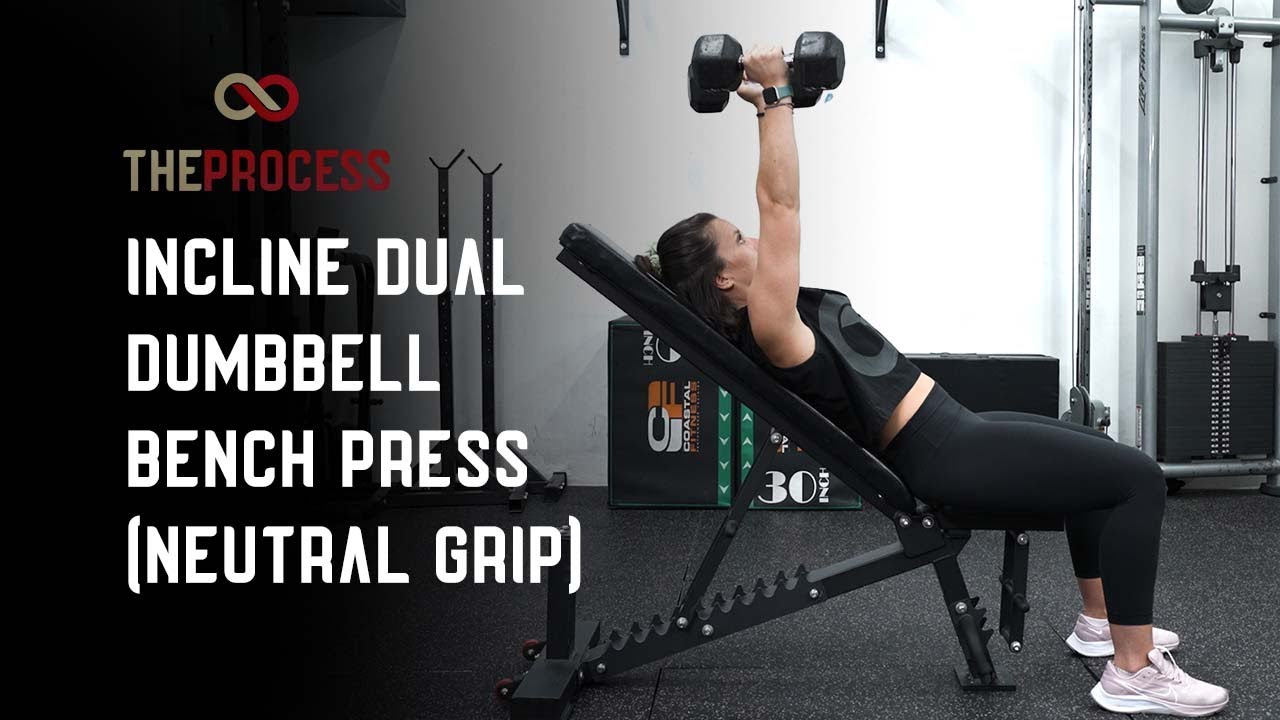 Incline Dual Dumbbell Bench Press (Neutral Grip) - YouTube