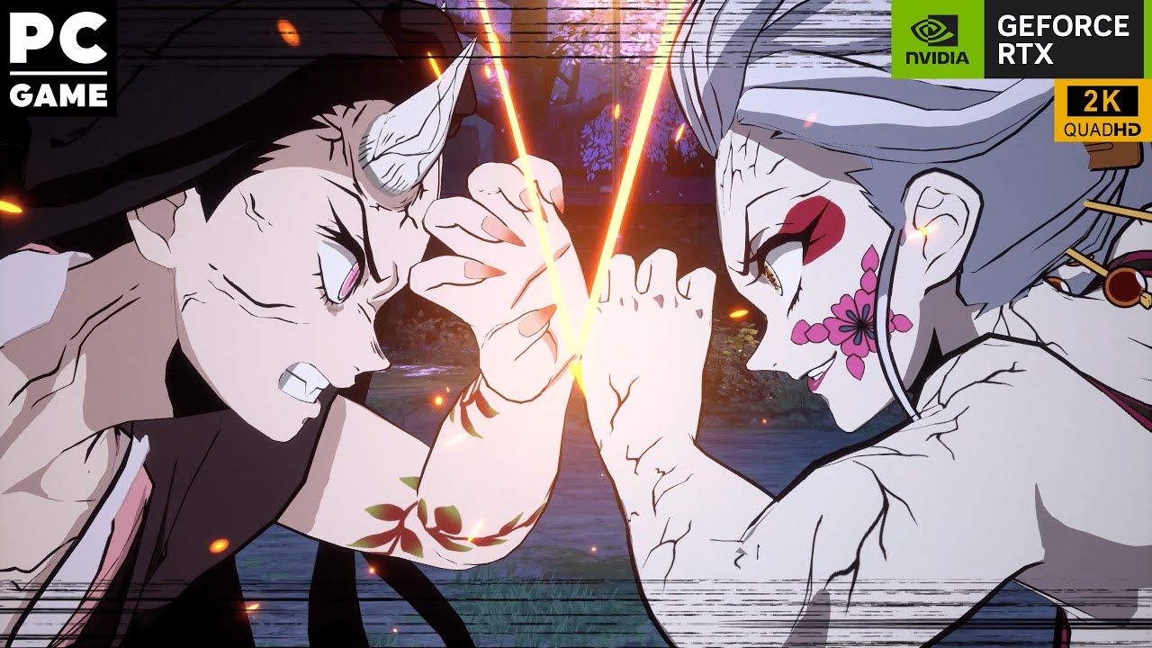 Nezuko vs Daki | Demon Slayer (Gameplay) | Ultra High Graphics [2K HDR ...