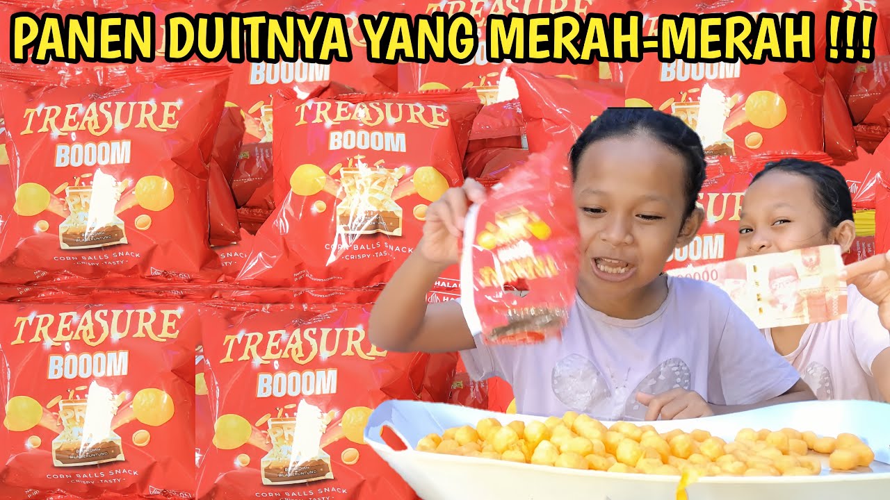 UNBOXING CIKI VIRAL HADIAH UANG RATUSAN RIBU !!! CIKI TREASURE BOOM ...