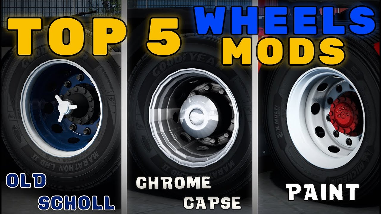 TOP 5 MODS WHEEL TRUCK ETS2 1.43 - YouTube
