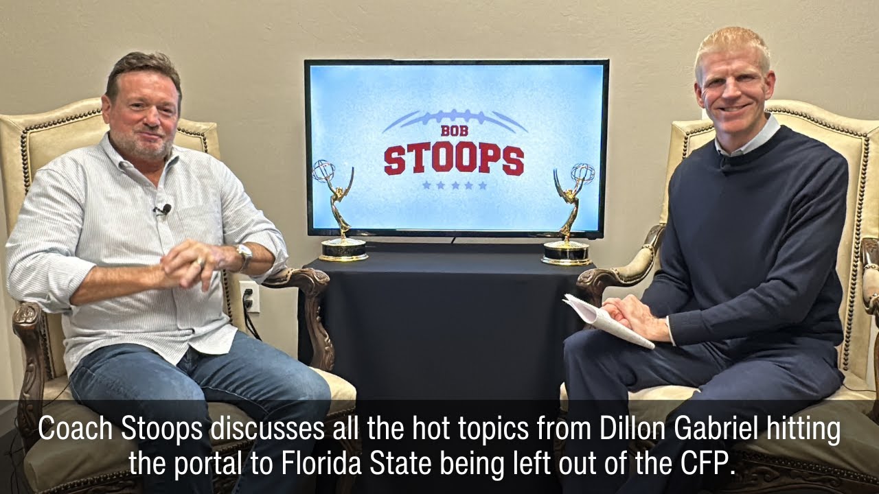 Coach Stoops discusses all the hot topics from Dillon Gabriel to Florida State - YouTube