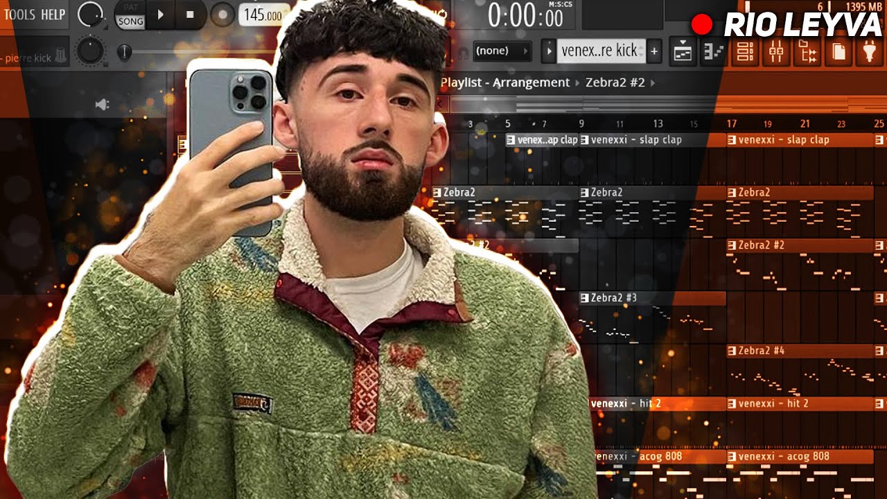 Rio Leyva Making Beats Live | Making 5 Beats From Scratch in FL Studio ...