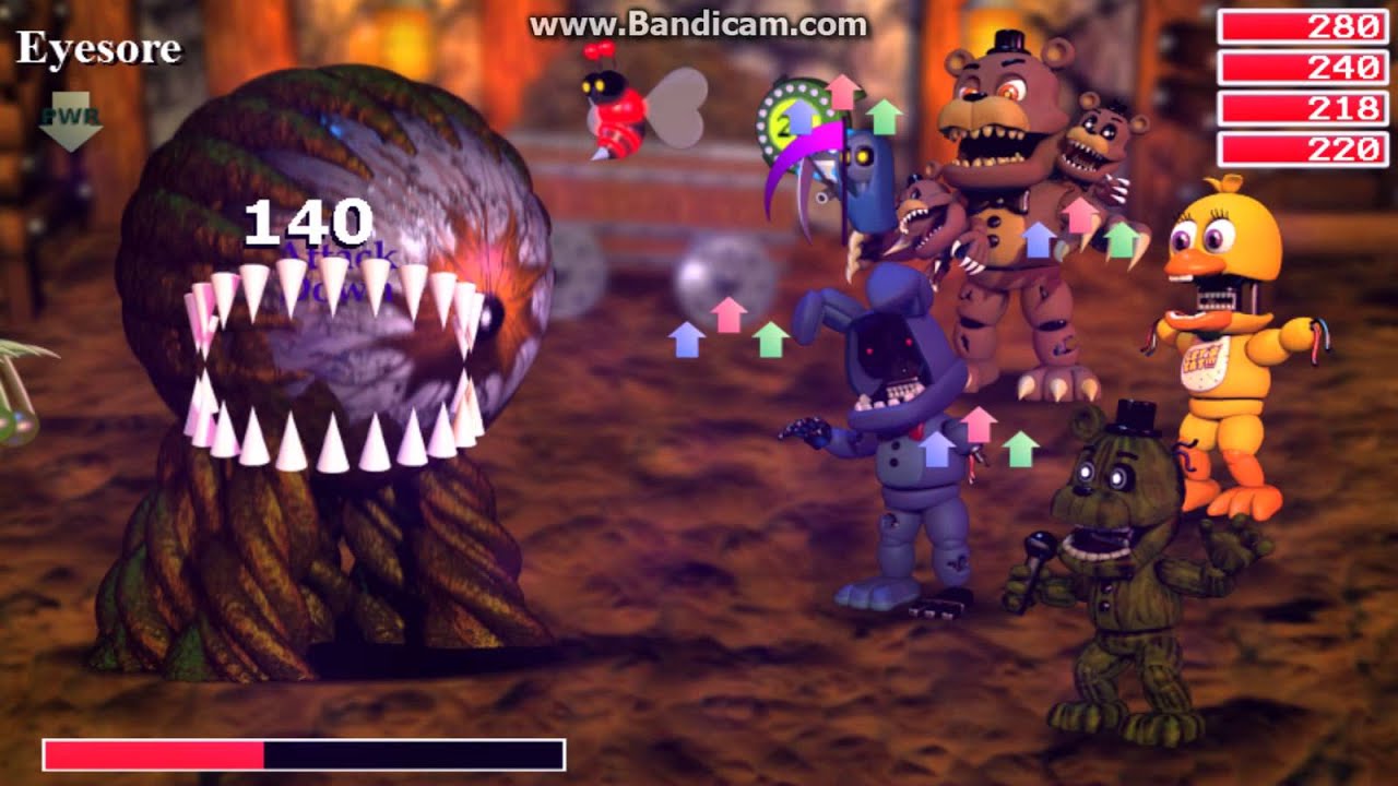 FNaF World Gameplay - Unlocking Withered Freddy!!! - YouTube