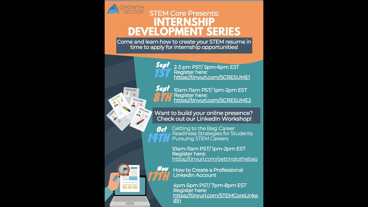 STEM Resume Workshop 2022 - YouTube