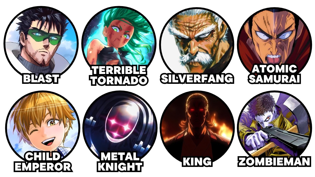 Every S-Class Hero in One Punch Man Explained in 19 Minutes - YouTube