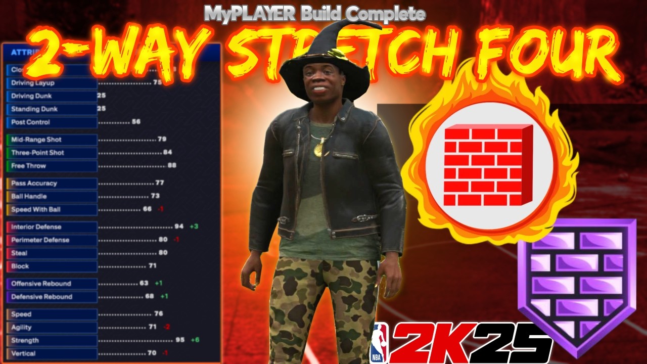 2 Way Stretch Four 84 3PT Brickwall HOF+Brickwall Takeover WNBA PF ...