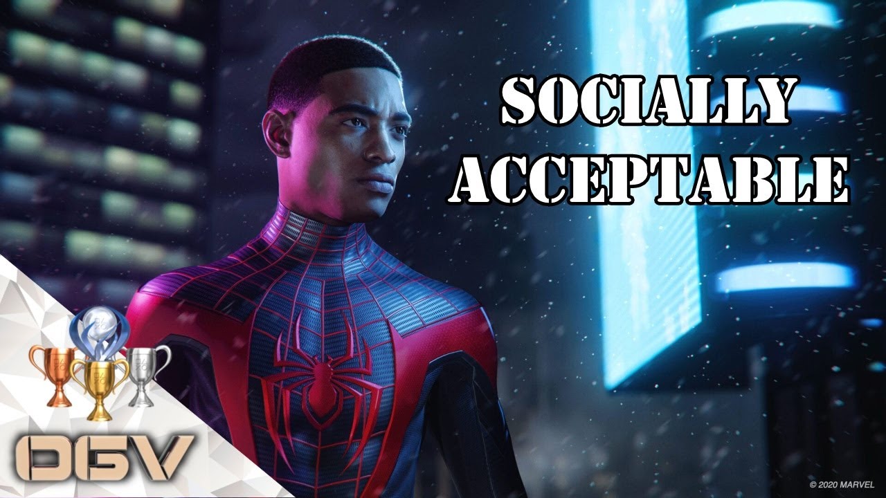 Marvel's Spider-Man: Miles Morales - Socially Acceptable - Achievement ...