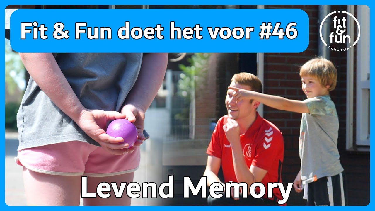 Fit & Fun doet het voor #46 - Levend Memory (Gymles) - YouTube