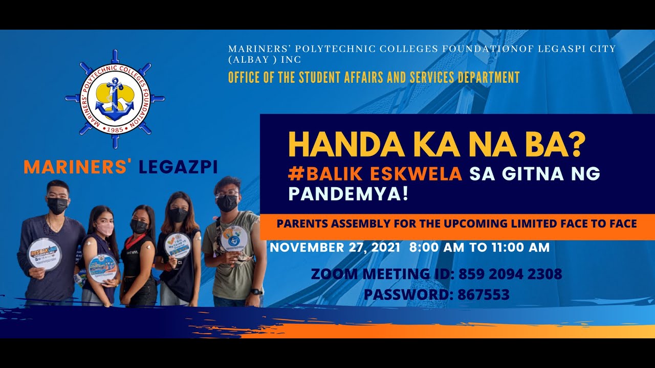 2021 Parents Assembly - YouTube