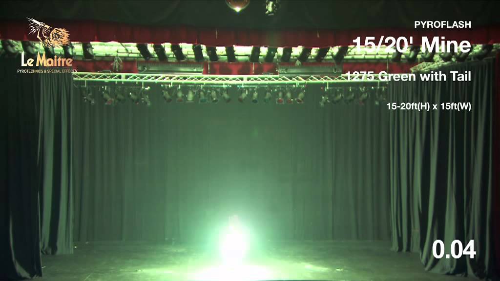 1275 Pyroflash - 15-20' Mine - YouTube
