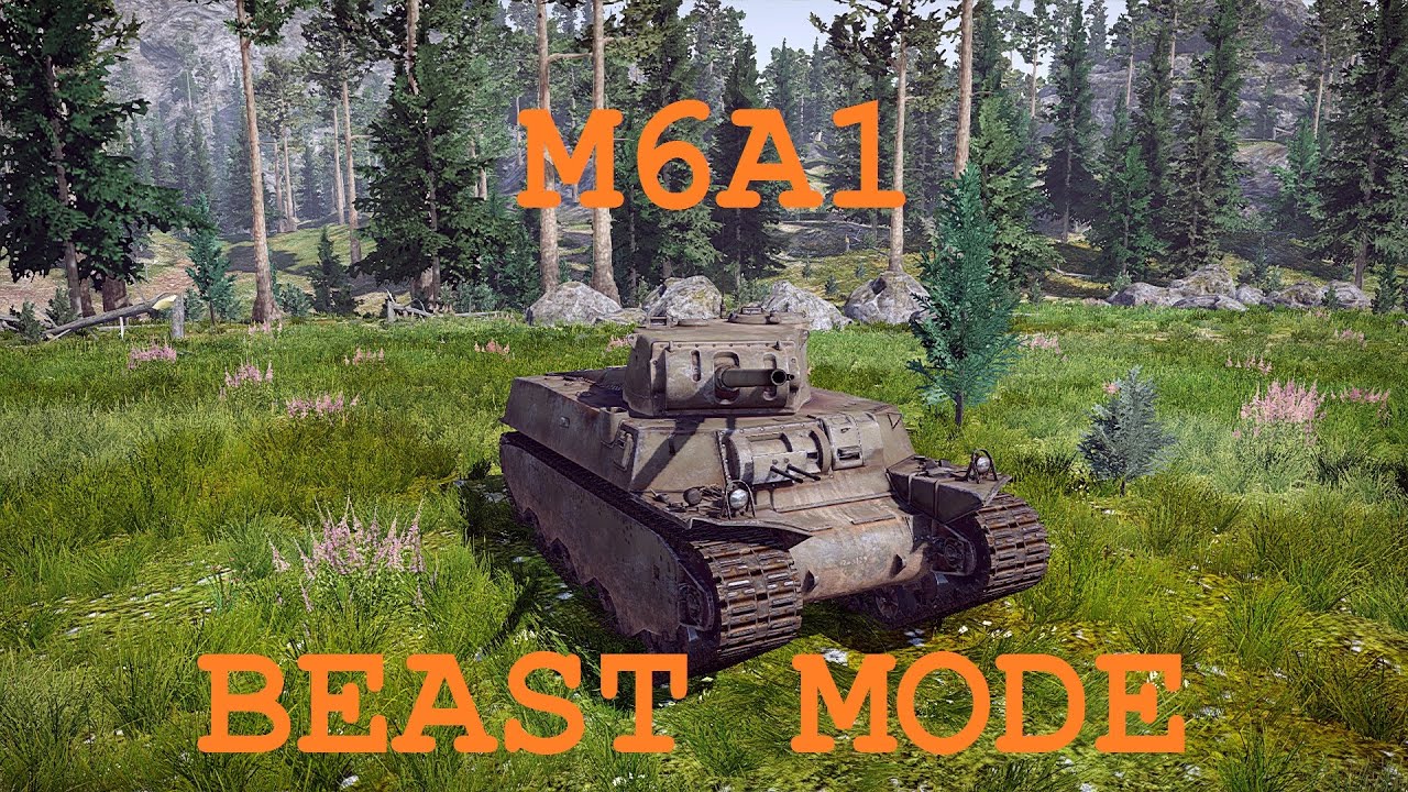 War Thunder: M6A1 Gameplay - YouTube