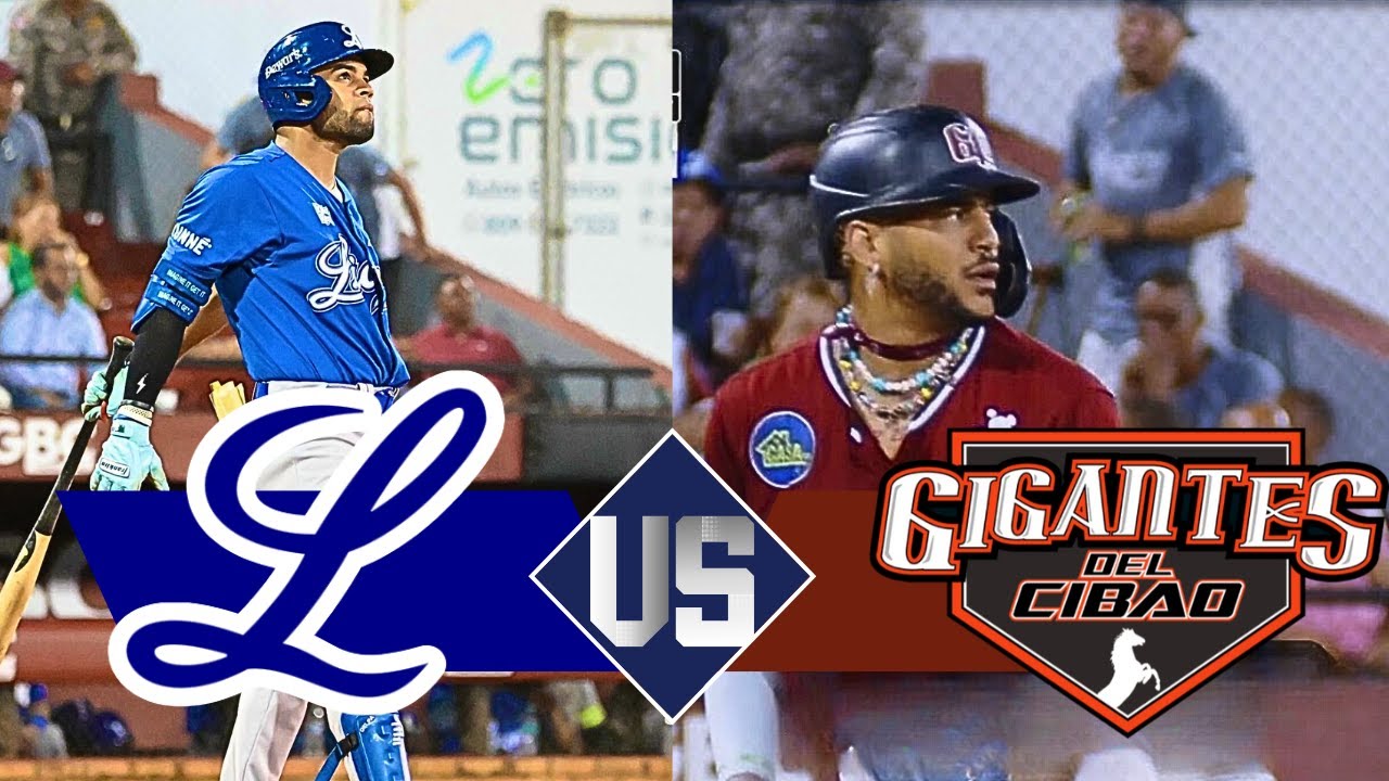 Licey Vs Gigantes l Angel Ortiz Novato Del Licey Estropea El Debut De ...